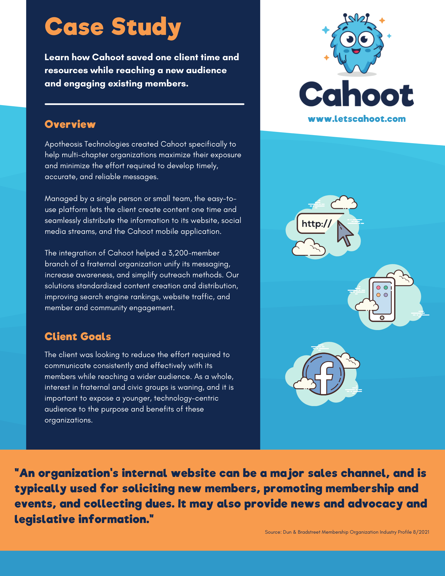 Case Study | Cahoot - Parked Domain